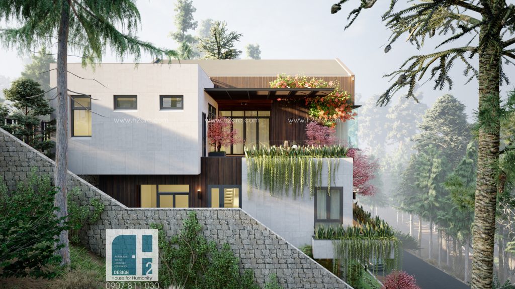 THIẾT KẾ HOMESTAY VALLEY VIEW VILLA – H2A